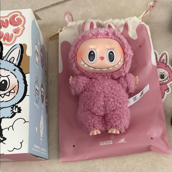 POP MART | Accessories | Labubu Pop Mart Pink Doll | Poshmark